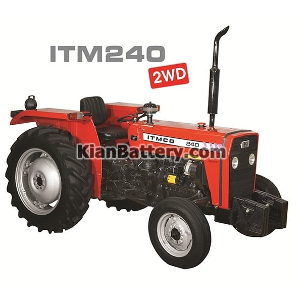 باتری تراکتور کمر شکن باغی 950 ITM240 2WD - کیان باتری، خرید اینترنتی باتری ماشین