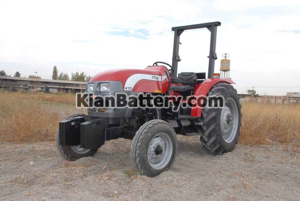 باتری تراکتور ITM 470 2 WD - کیان باتری، خرید اینترنتی باتری ماشین